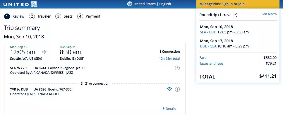 Atento pri interkonsento: Flugoj al Irlando De $374 Reen-Voja 29628_2