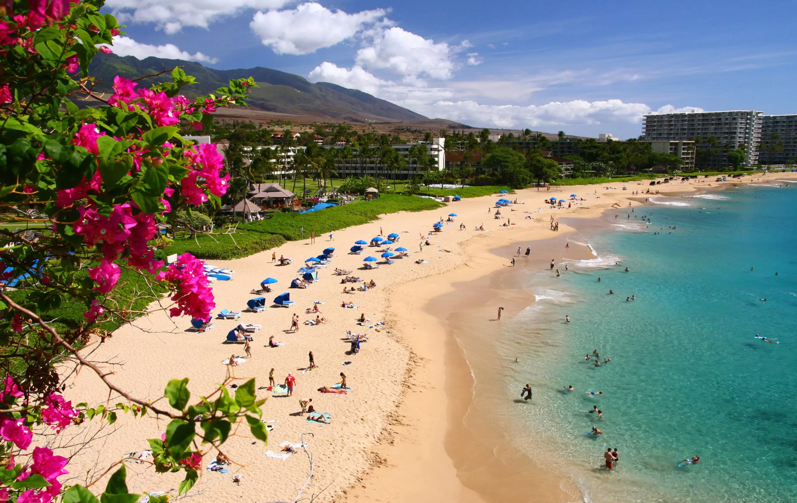 Plage de Kaanapali, Maui, Hawaï