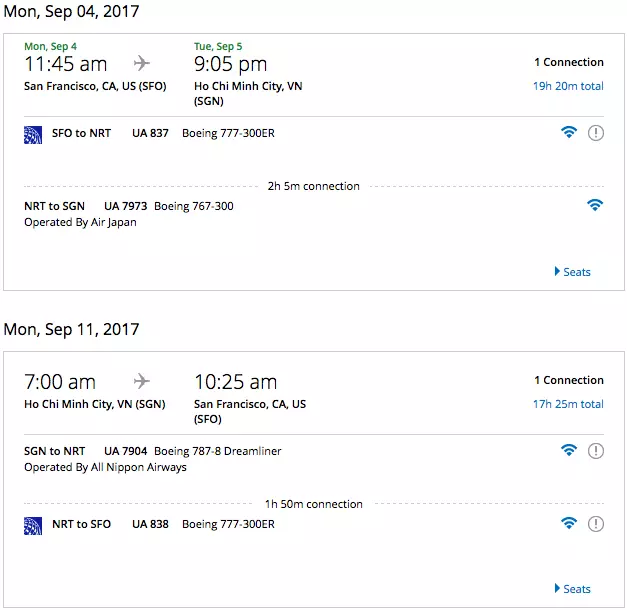 I-SFO-SGN $554