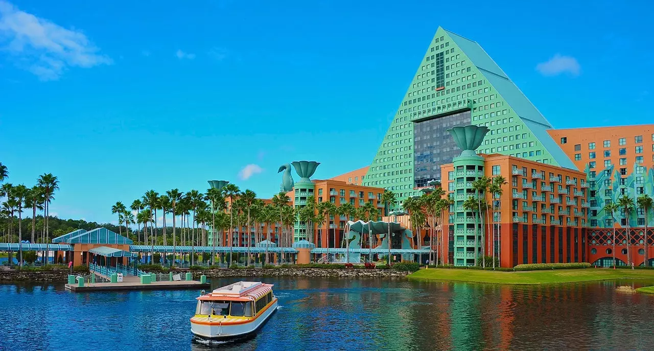 Efa nijanona tao amin'ny Disney's Swan and Dolphin Resort ve ianao? (Sary avy amin'ny hotely)