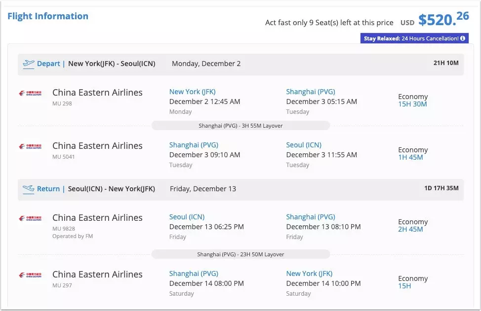 Deal Alert: Flyreiser til Sør-Korea fra $434 tur-retur 32231_4