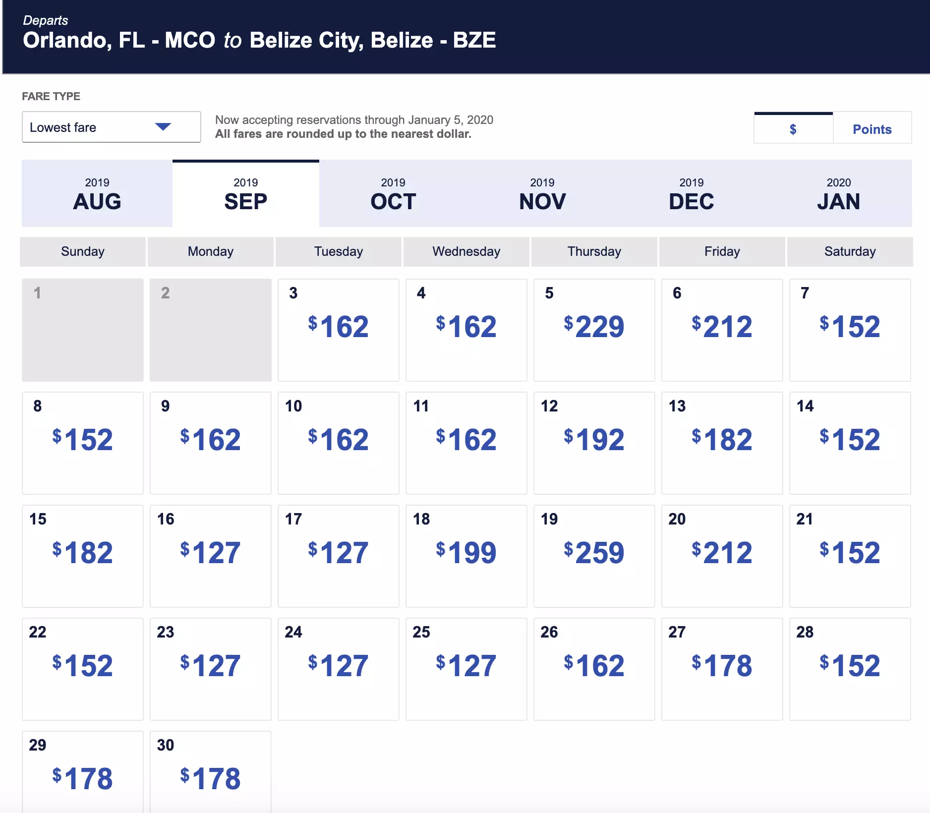 Southwest i International Destinations Mai le $69 pe 3,120 Points 32896_7