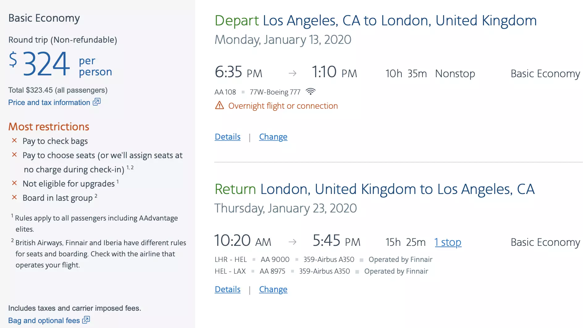 Mga Flight gikan sa West Coast sa London gikan sa $324 33212_1