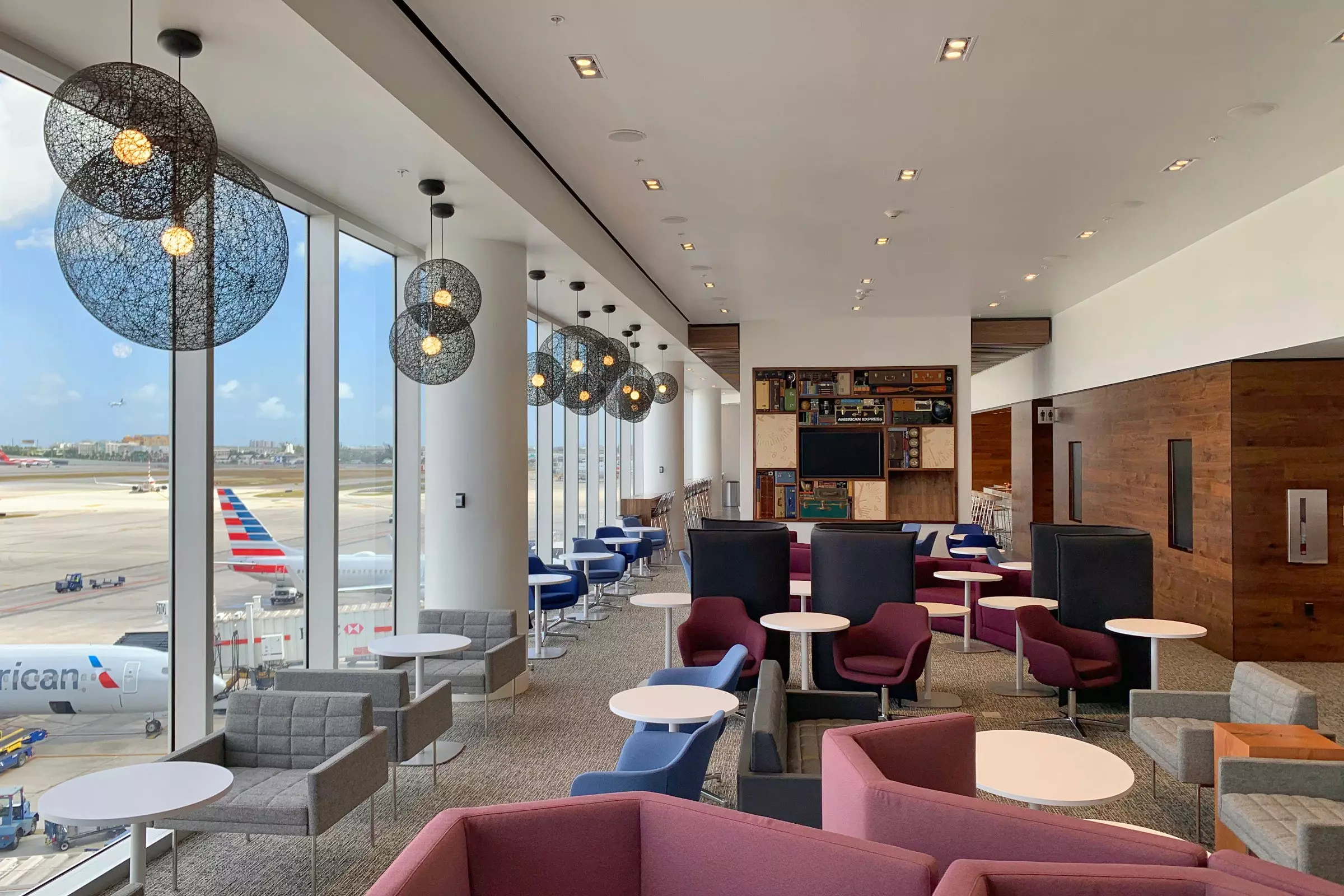 Centurion Lounges sinn e groussen Zeechnen fir Fans vun der Platin Card vun American Express. (Foto vum Zach Honig / The Points Guy)