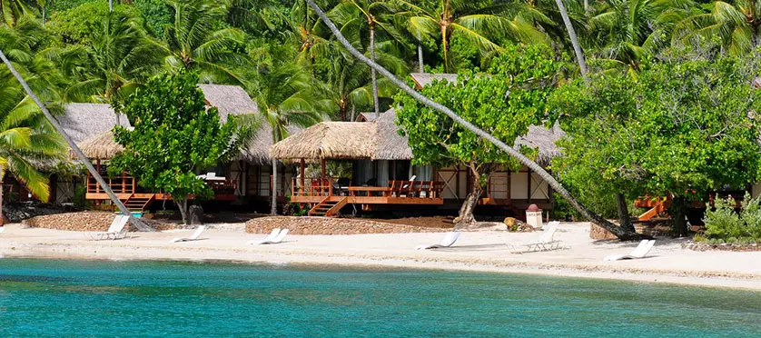 Viele Zimmer im InterContinental Moorea sind nur wenige Schritte vom Wasser entfernt