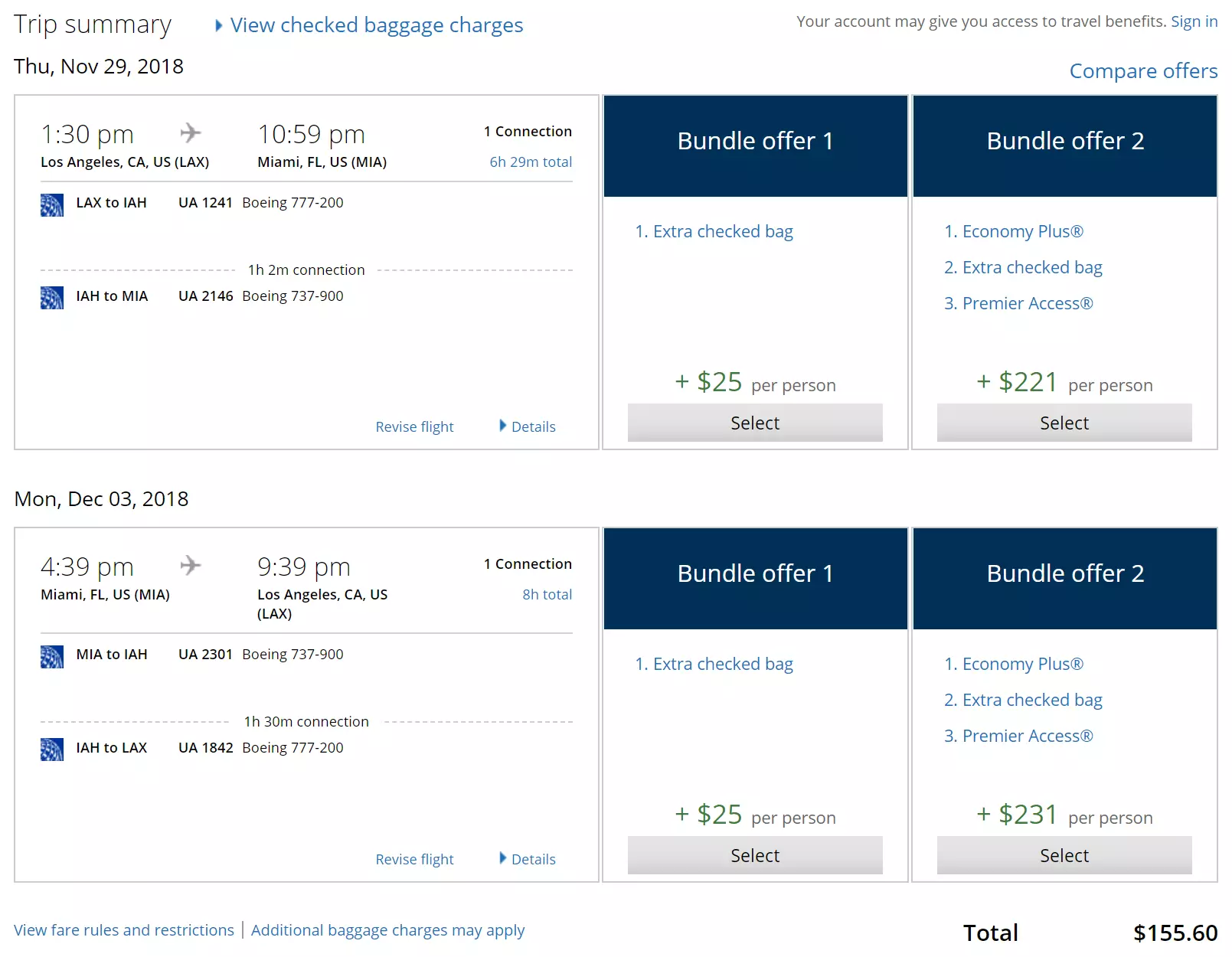 Isilumkiso sokuSebenza: IiFlights zeTranscontinental Ukusuka kwi-106 yeedola ukuya kuhambo olujikelezayo 35083_4