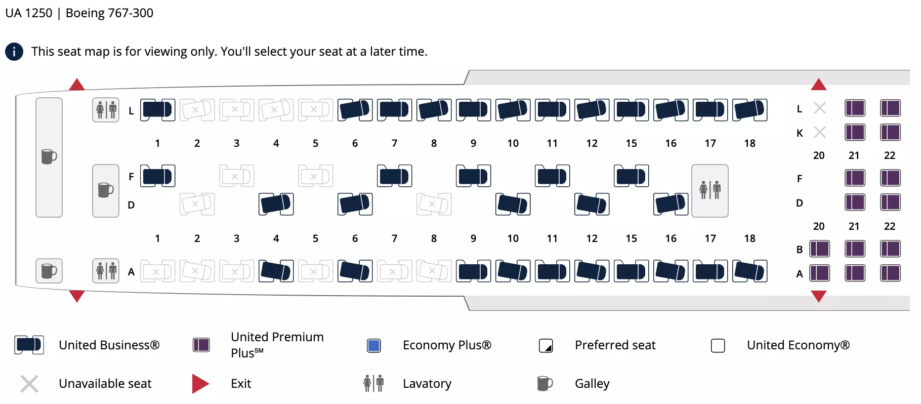 United Polaris sæti kort