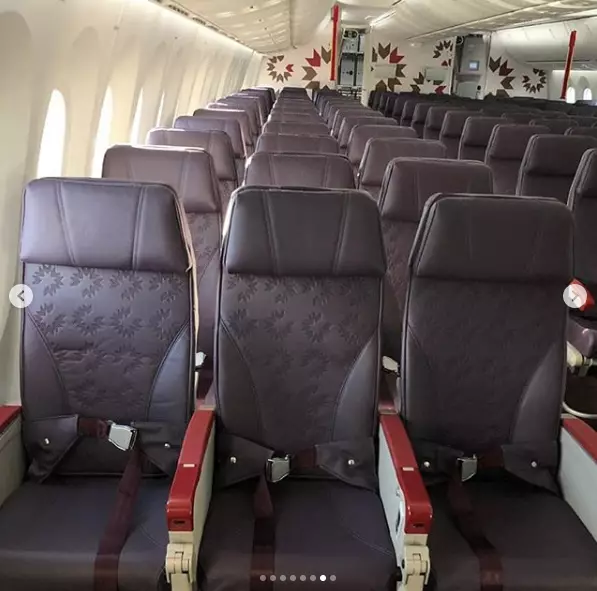 Sjáðu sléttu nýja 787-9 Dreamliner innréttinguna frá Royal Air Maroc 35967_3