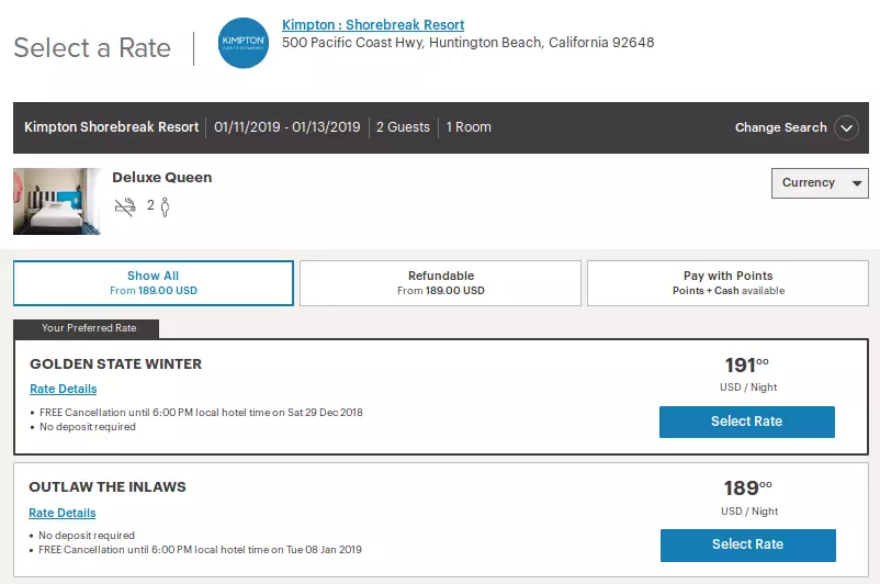 Jusqu'à 25 % de réduction et 1 000 points dans les propriétés California Kimpton 36493_3