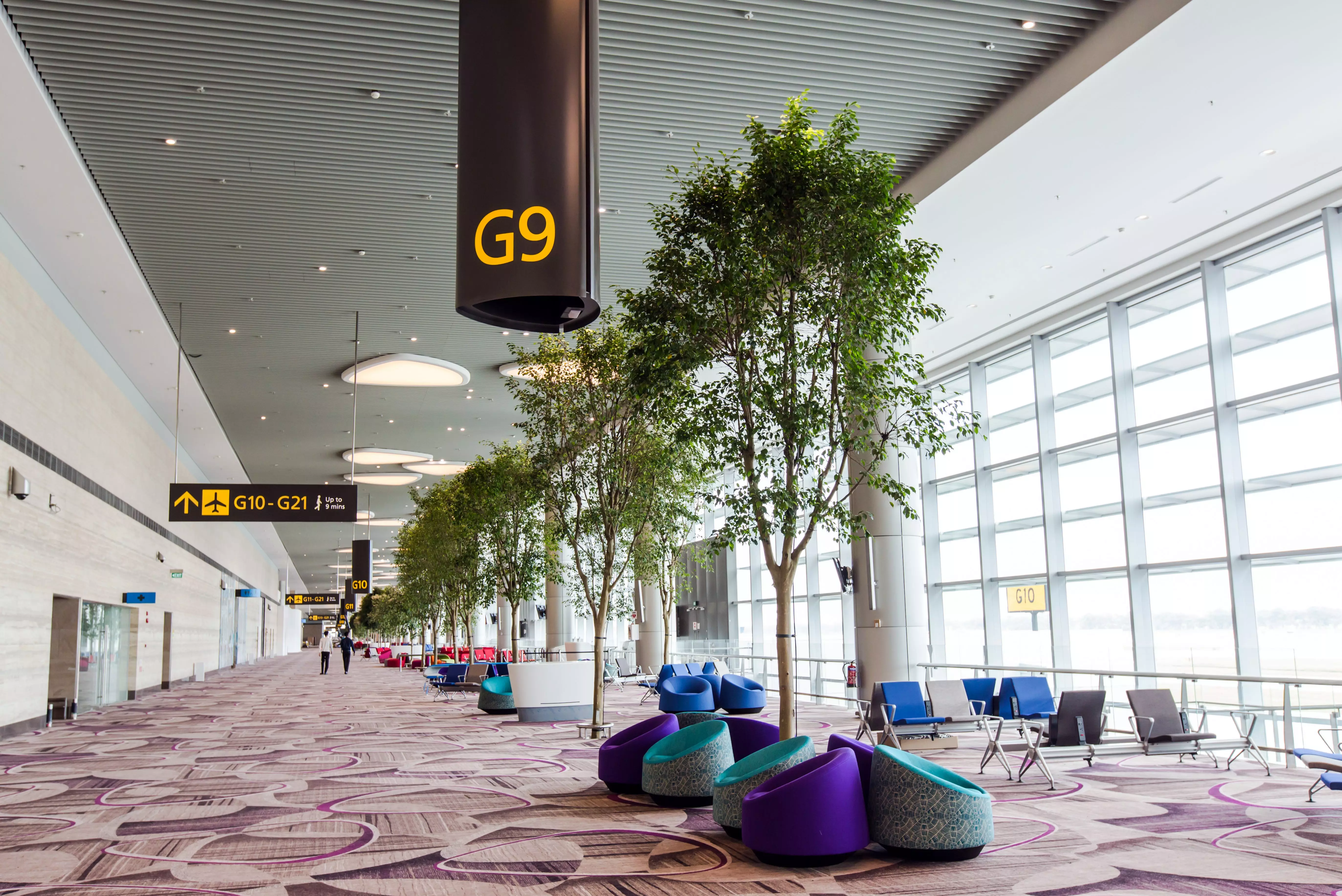 T4 boarding corridor