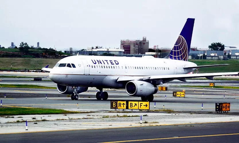 Airbus della United Airlines