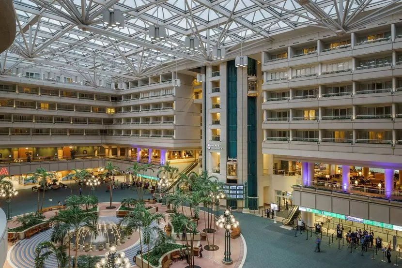 Slika z dovoljenjem Facebook strani mednarodnega letališča Hyatt Regency Orlando.