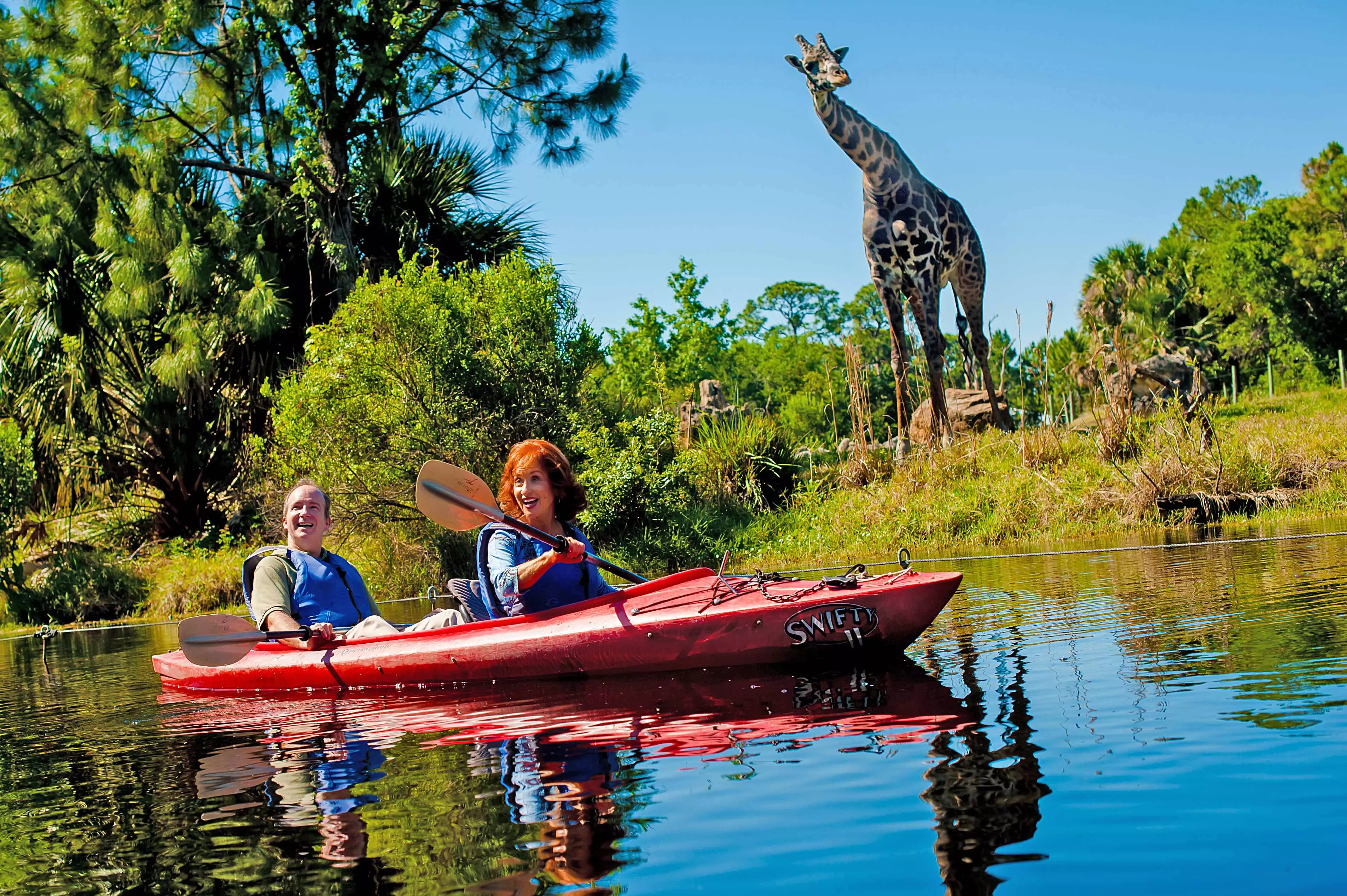 Brevard တိရစ္ဆာန်ရုံရှိ Space Coast တွင် Kayaking