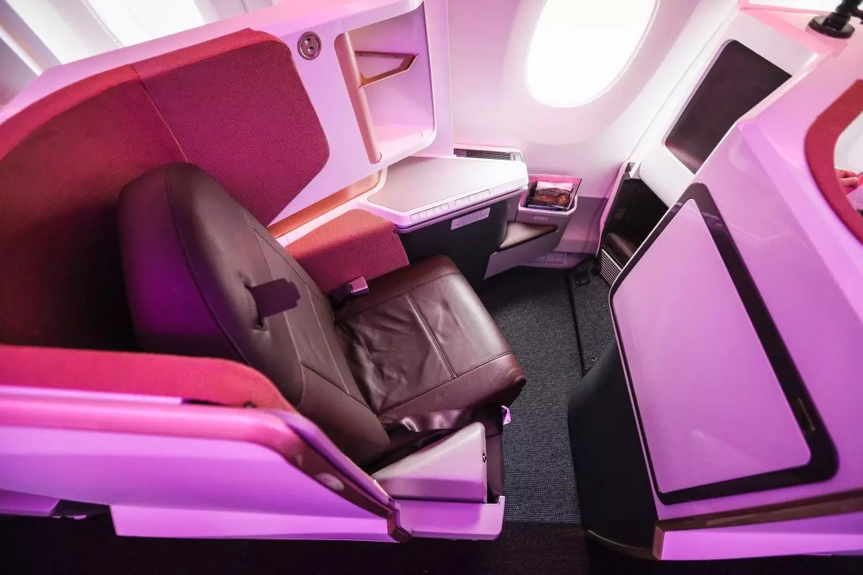 Virgin Atlantic Upper Class. (Hoto daga Nicky Kelvin/The Points Guy)