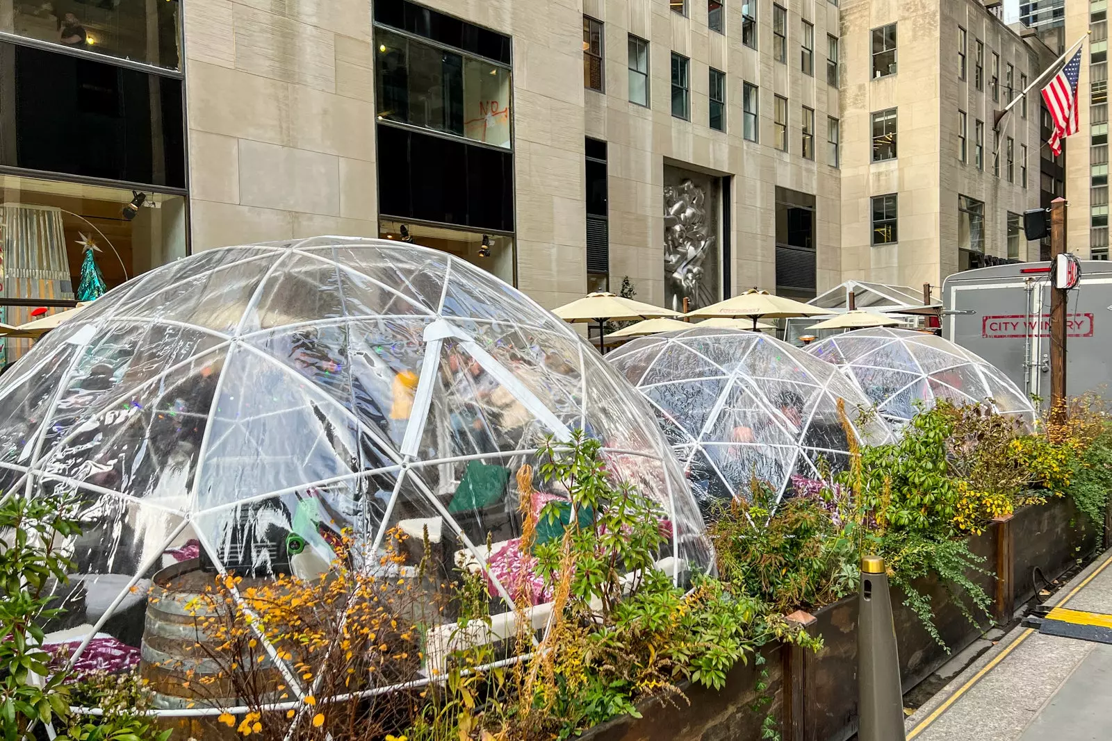 Dining Igloo në NYC