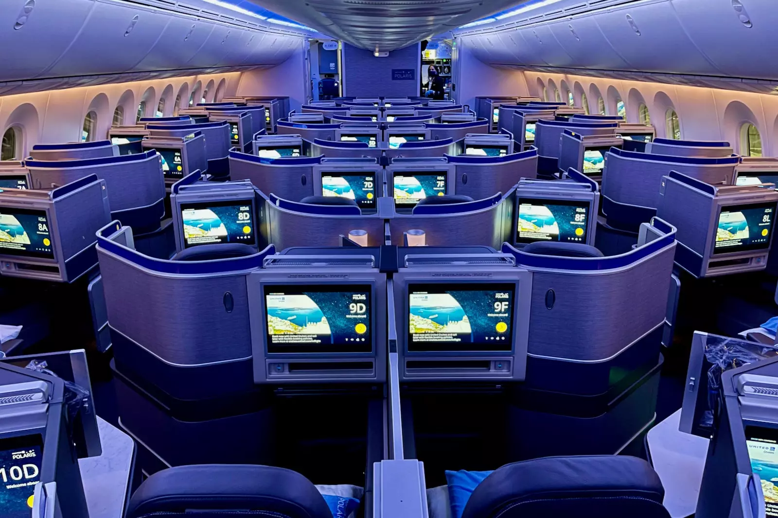 United 787-10 Business-Klasse