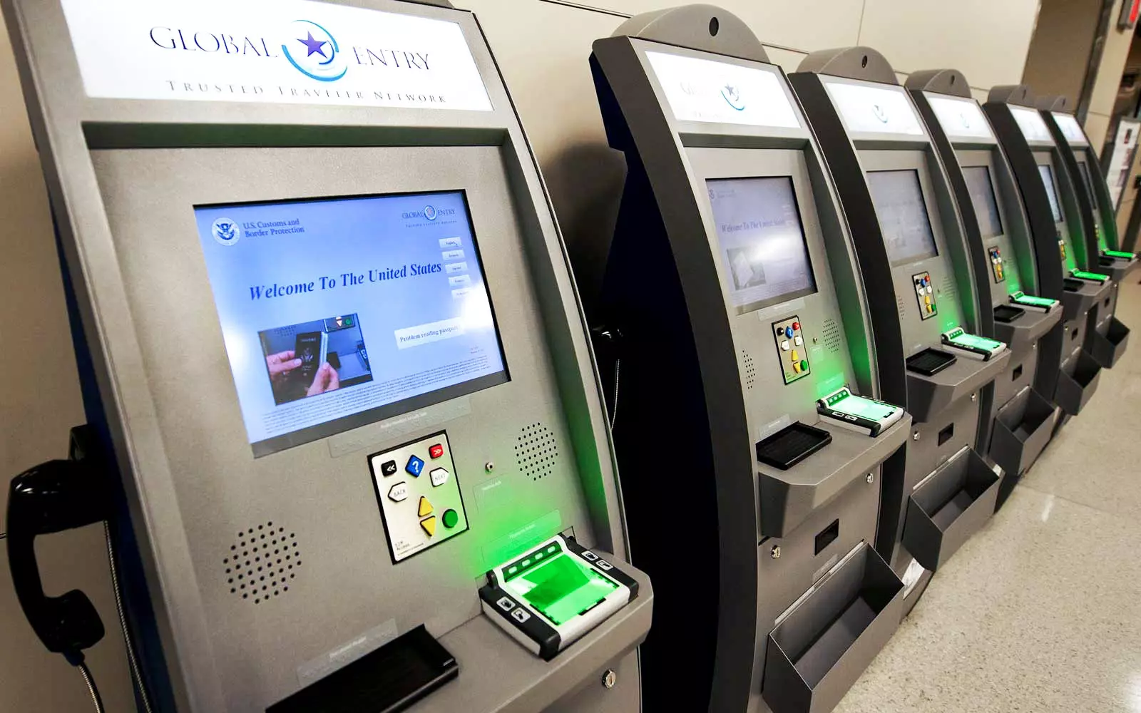 Global Entry կրպակներ