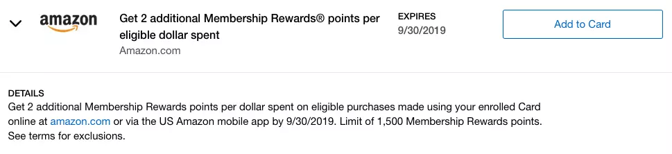 Gumastos ng $75 sa Amazon, Makakuha ng 1,500 puntos gamit ang bagong Amex Offer 41350_2