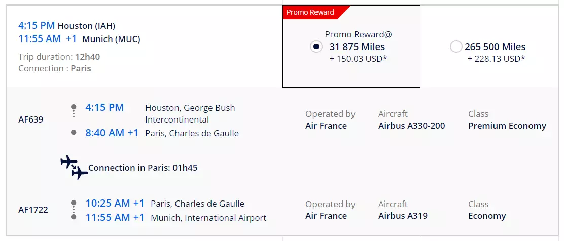 Business class vluchten naar Europa krijgen vanaf 26.500 mijl 41583_16