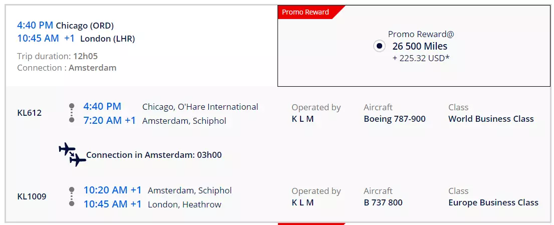 Business class vluchten naar Europa krijgen vanaf 26.500 mijl 41583_5