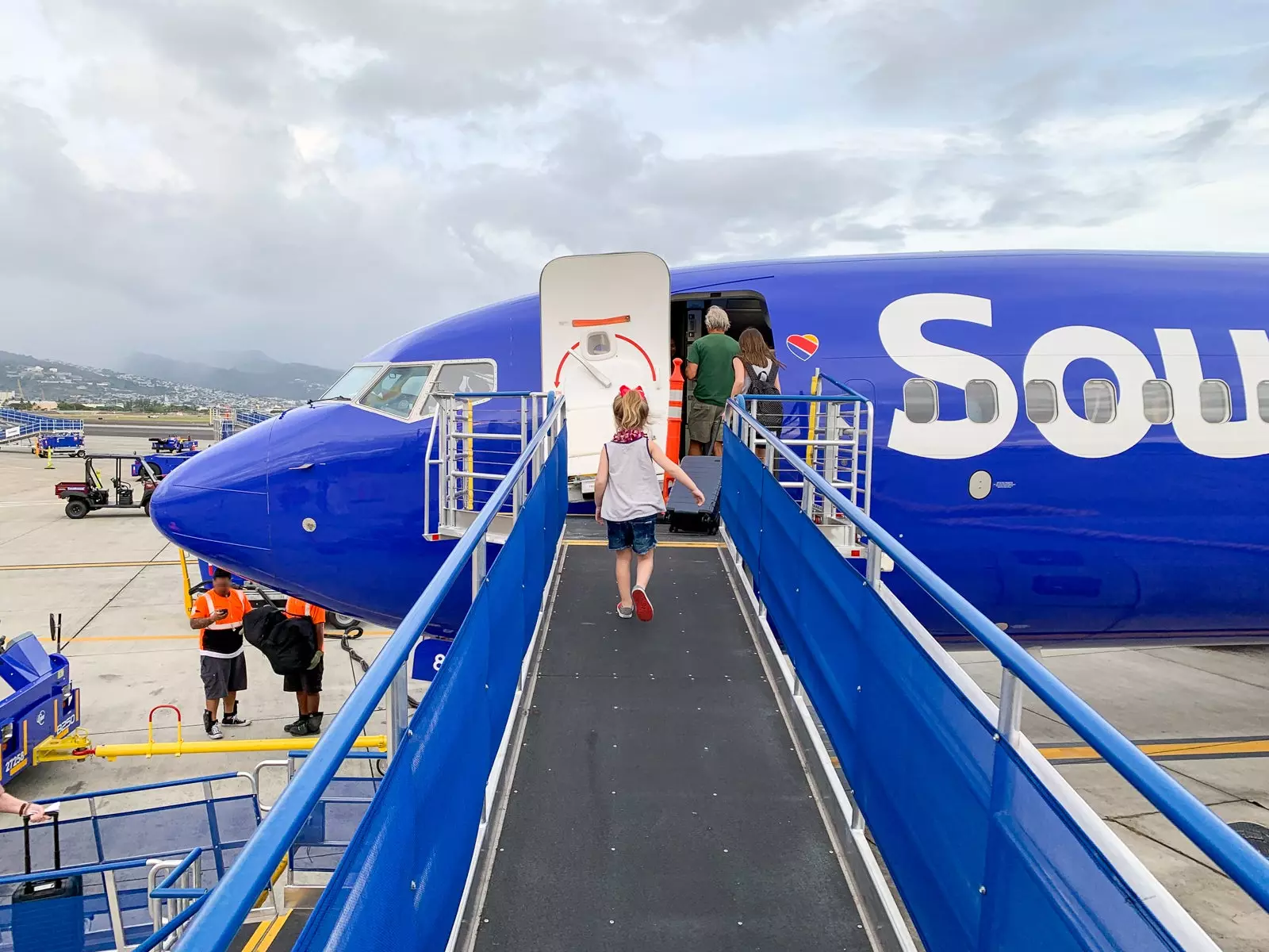 Boarding engem Südwesten Fluch