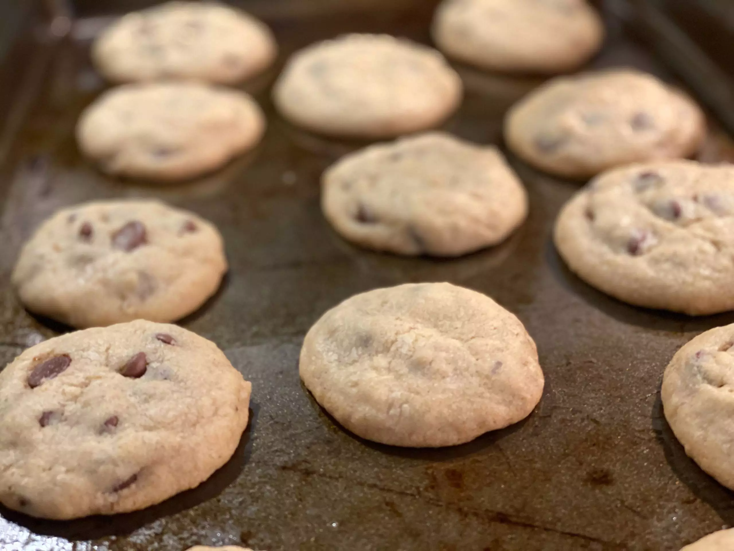 I biscotti con gocce di cioccolato di Caitlin