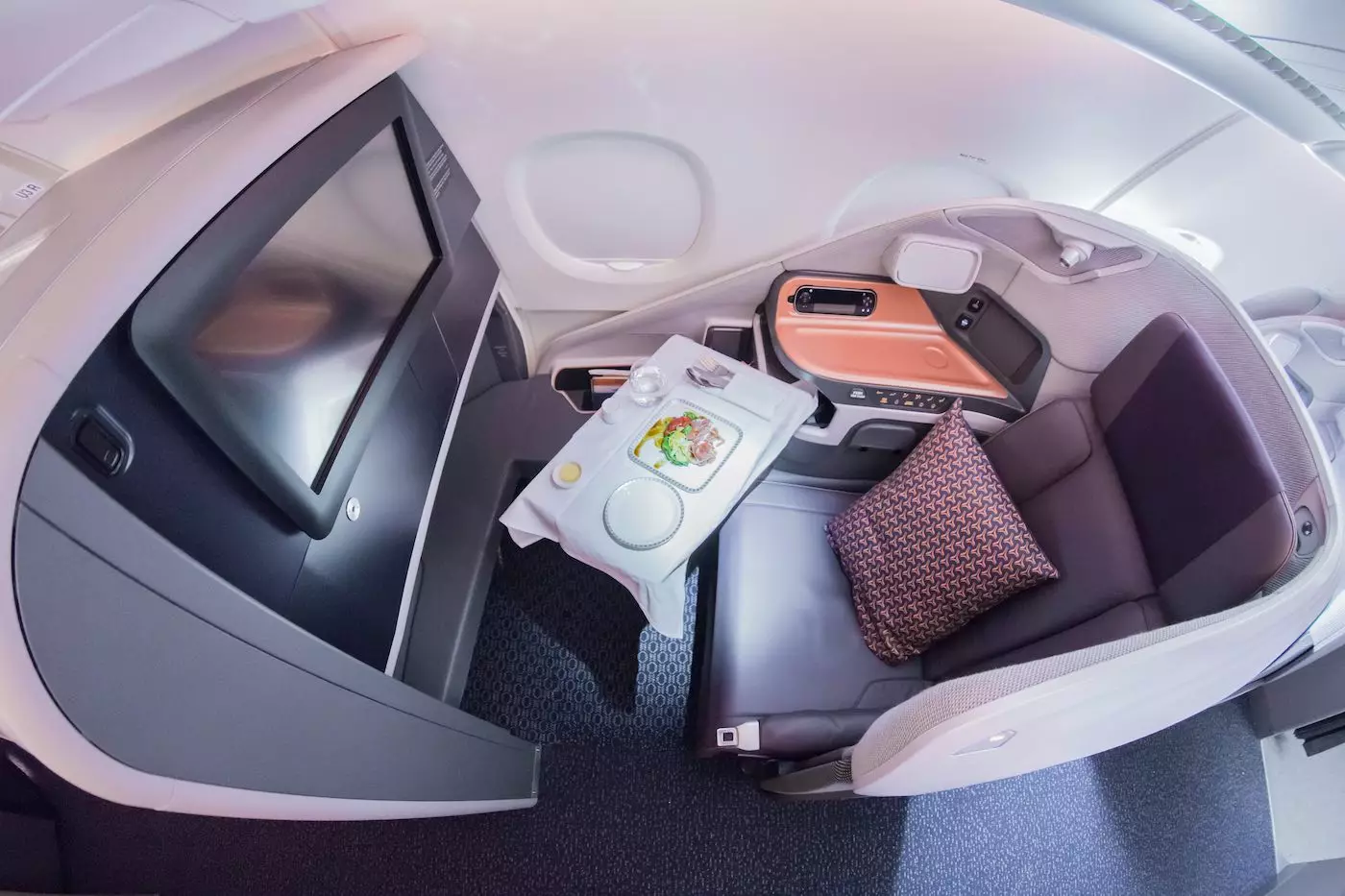 Singapore Airlines A380 Business Class