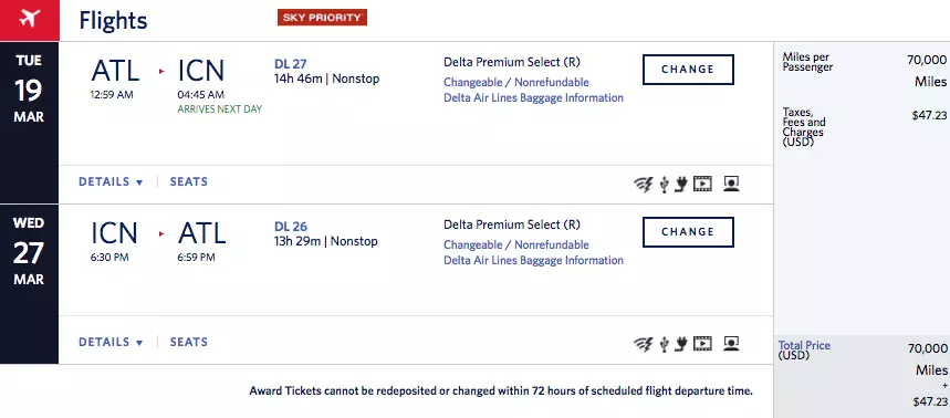 Deal Alert : vols primes vers l'Asie à partir de 30 000 miles aller-retour 5667_10