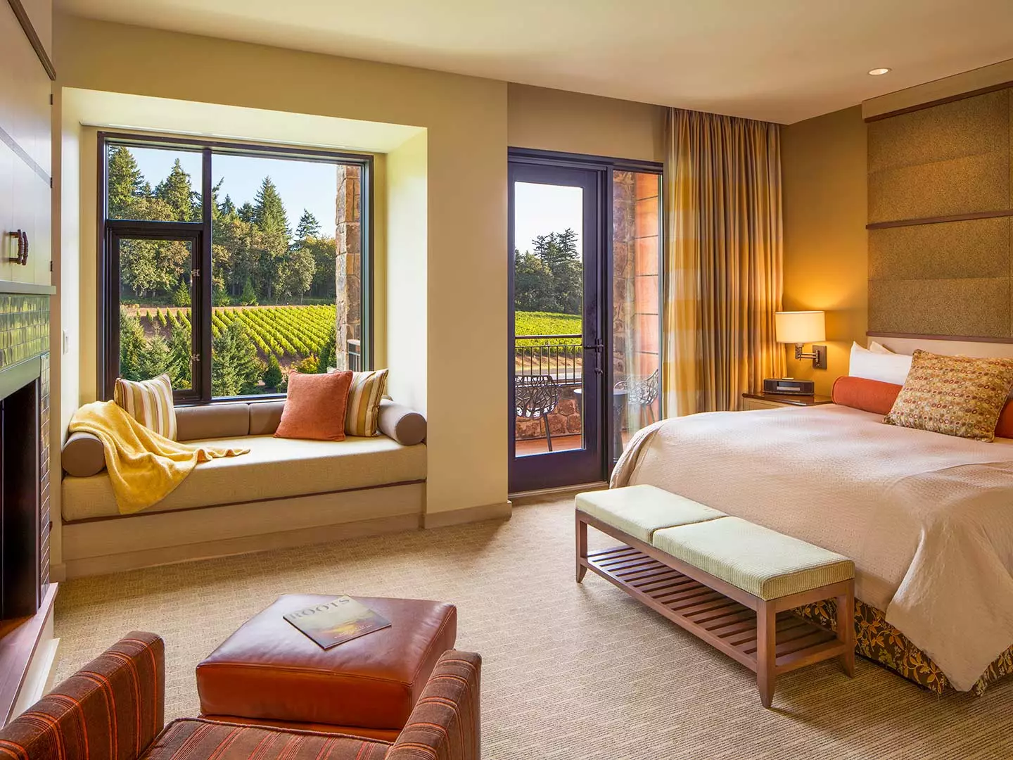 Allison Inn & Spa jẹ hotẹẹli ti o dara julọ ni afonifoji Willamette.