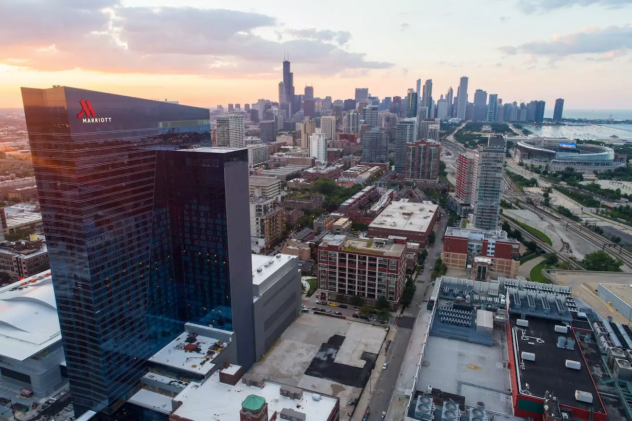 Marriott Marquis ni Aarin ilu Chicago