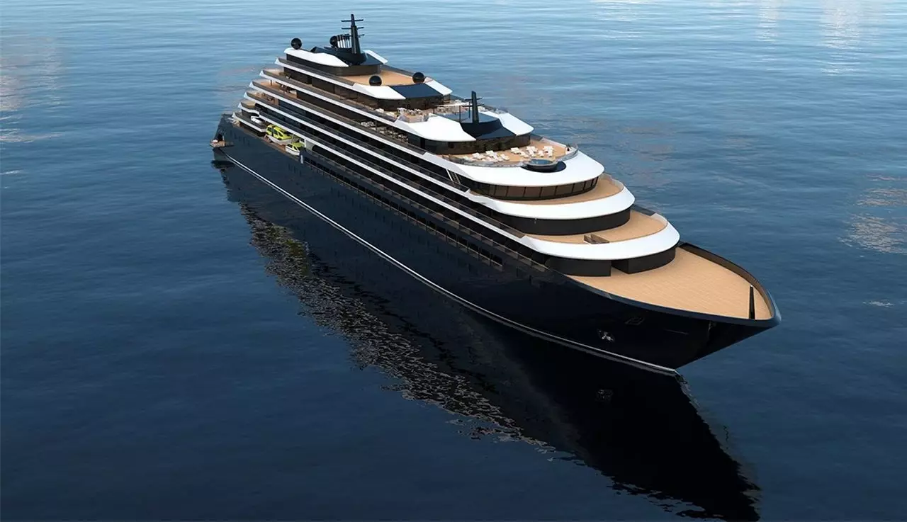 (Senepe ka tumello ea Ritz Carlton Yacht Collection)