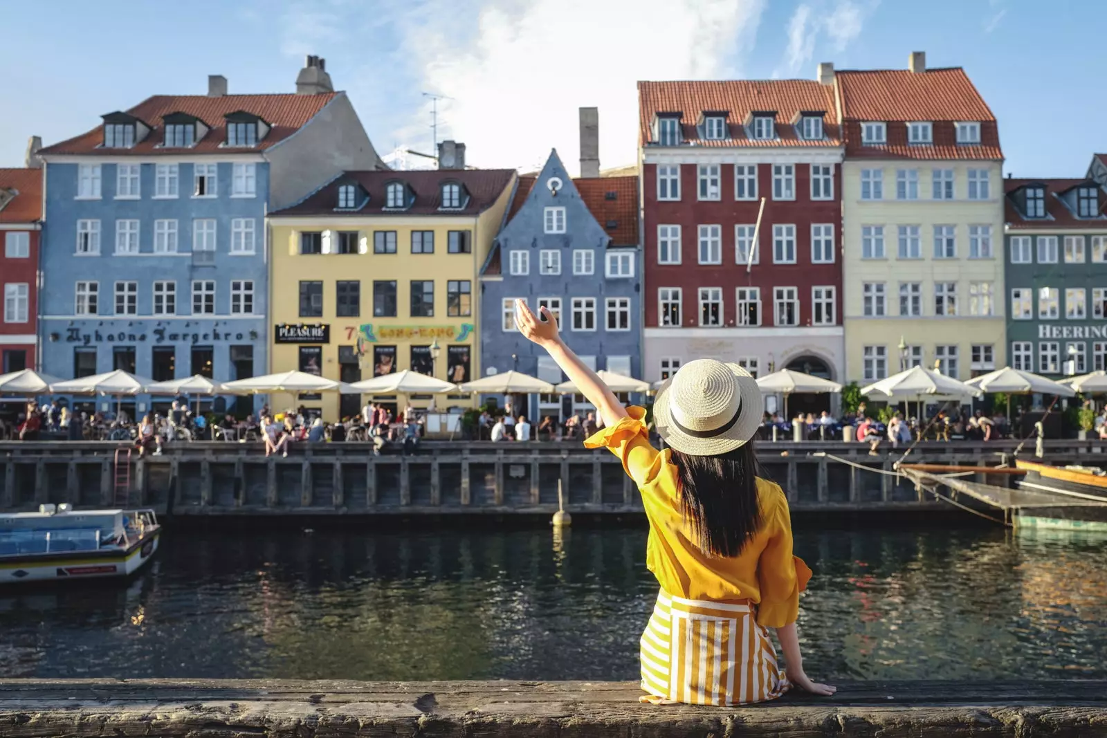 Canal de Nyhavn, Copenhague, Dinamarca (Foto de Lingxiao Xie / Getty Images)
