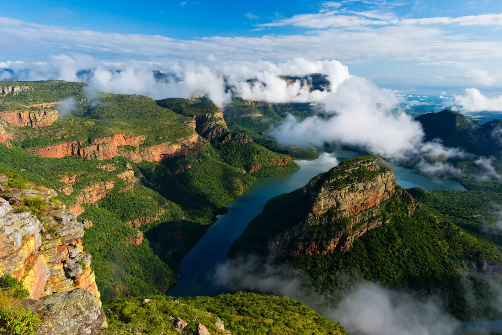 Blyde River Canyon a Mpumalanga, Sud Africa. (Foto di Hougaard Malan Photography/Getty Images)