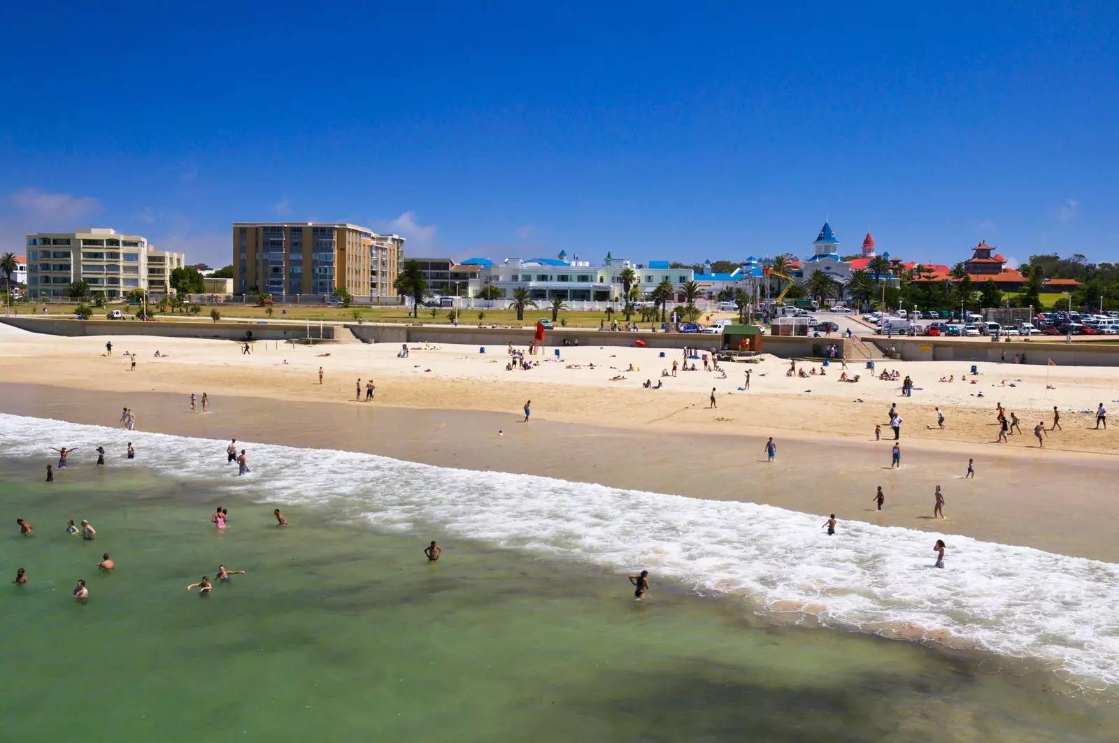 Hobie Beach i Port Elizabeth, Sydafrika. (Foto af Roger de la Harpe/Getty Images)