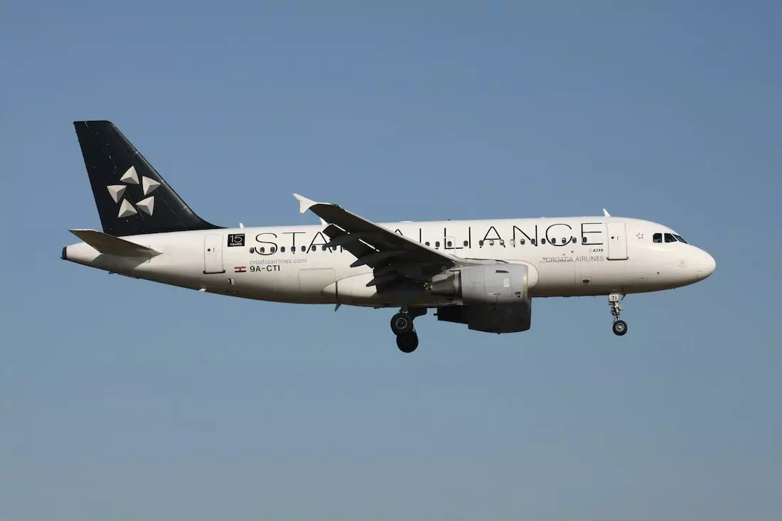 croatia airlines stjernealliansen livery