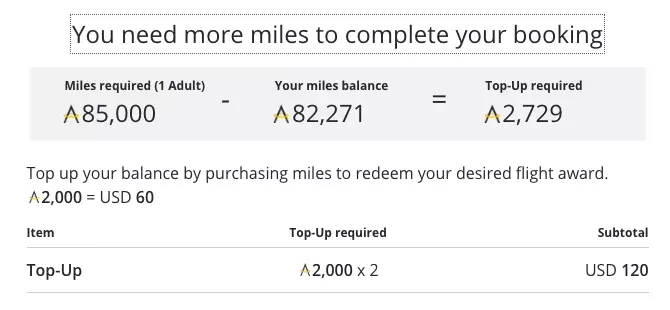 Ƙididdigar Sabuwar Injin Buƙatar lambar yabo ta Cathay Pacific Asia Miles 913_1