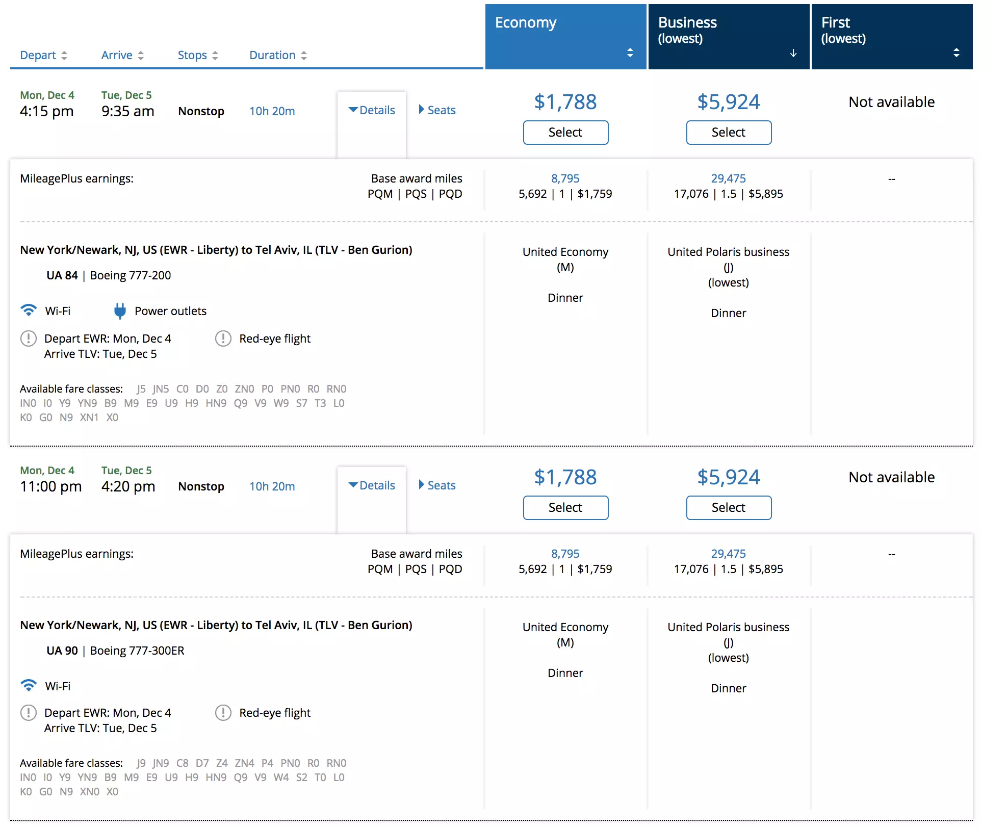 Novosti o poslovnoj klasi United Polaris, godinu dana 9259_4