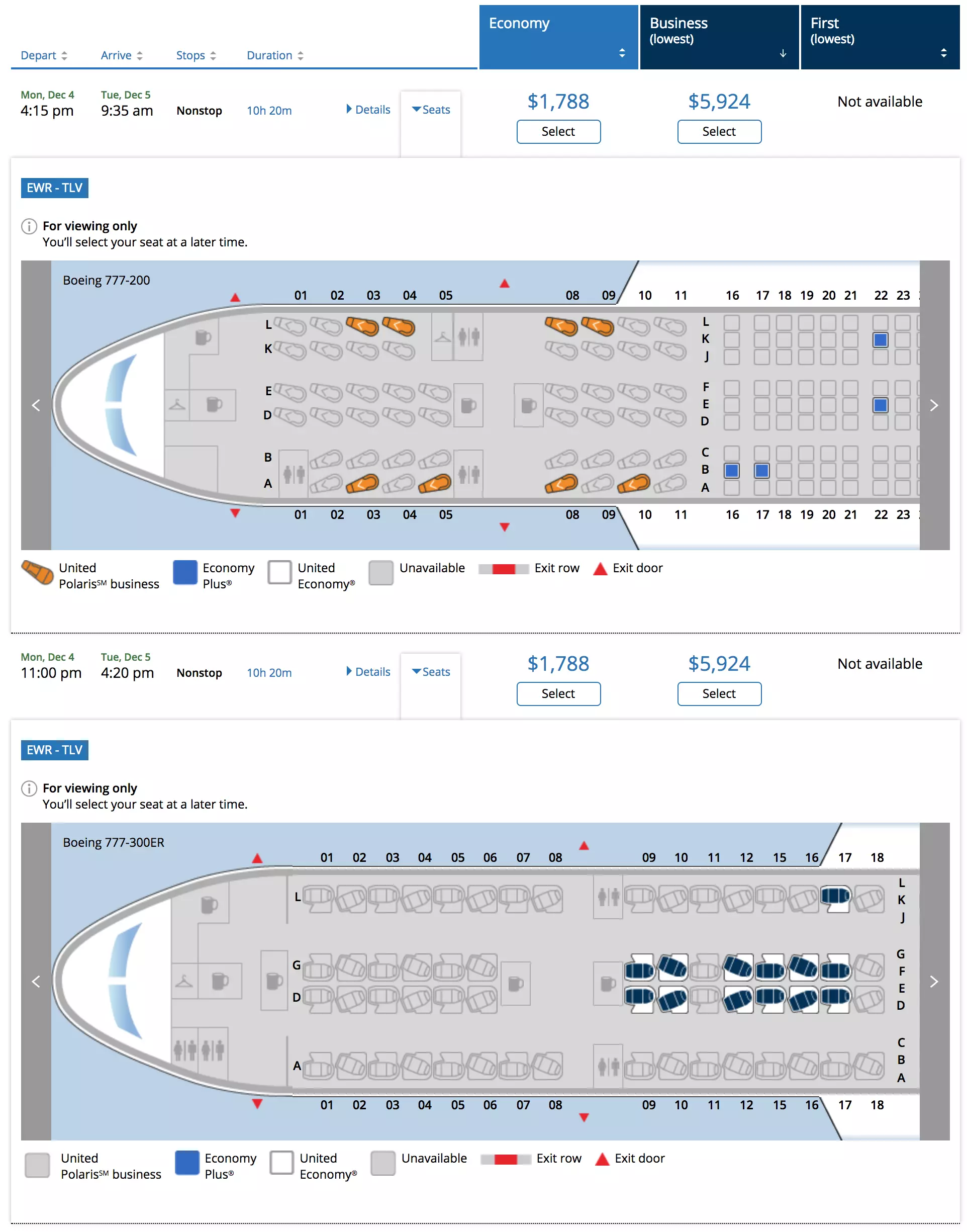 Novosti o poslovnoj klasi United Polaris, godinu dana 9259_5