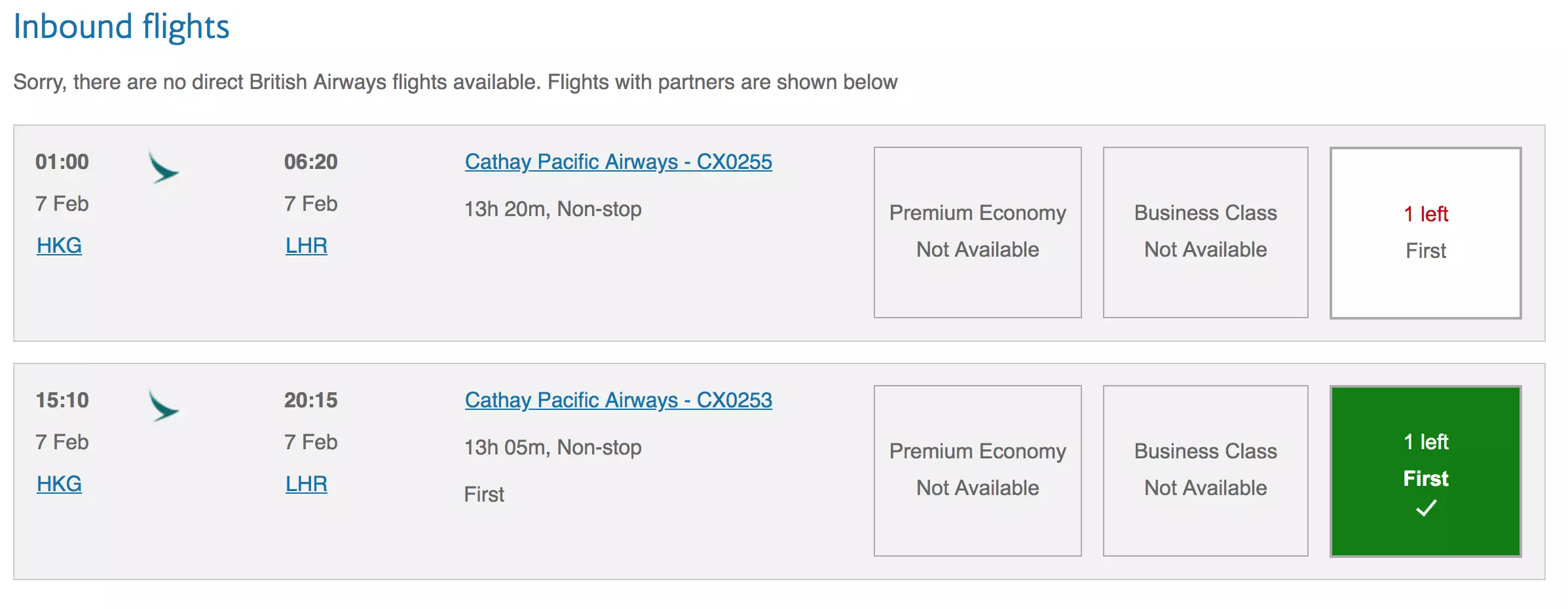 British Airways: Avios Points & Rewards 949_17