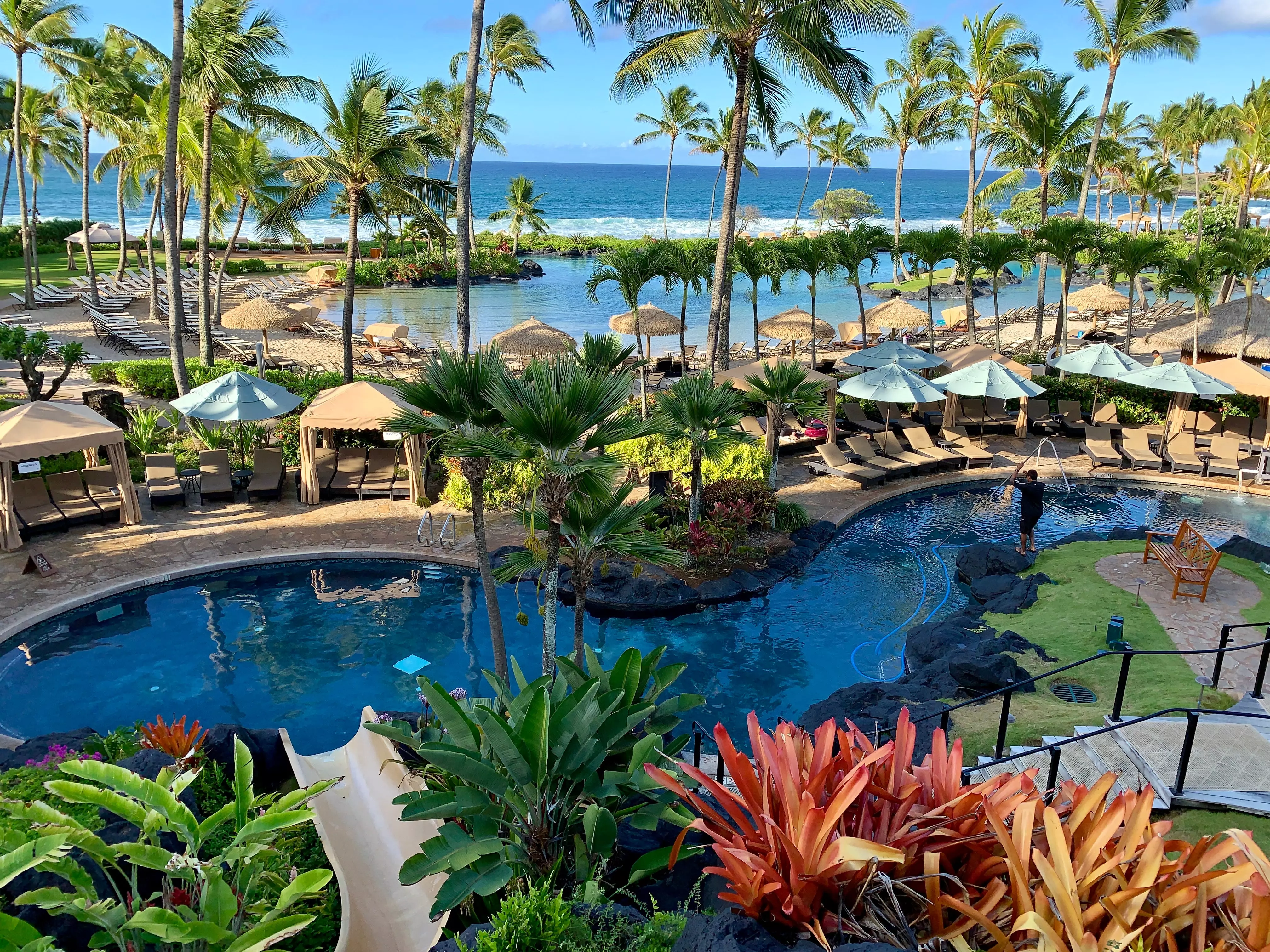 Grand Hyatt Kauai амралтын газар, рашаан сувиллын тойм