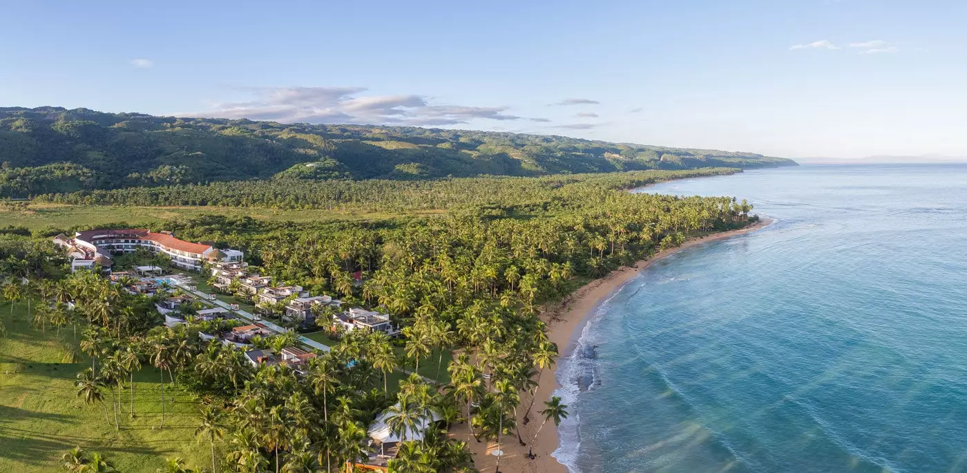 D'Sublime Samana ass ee vun den neiste Karibik Hoteler, déi mat Punkten reservéiert kënne ginn. Bild Ugedriwwe vum Hotel.