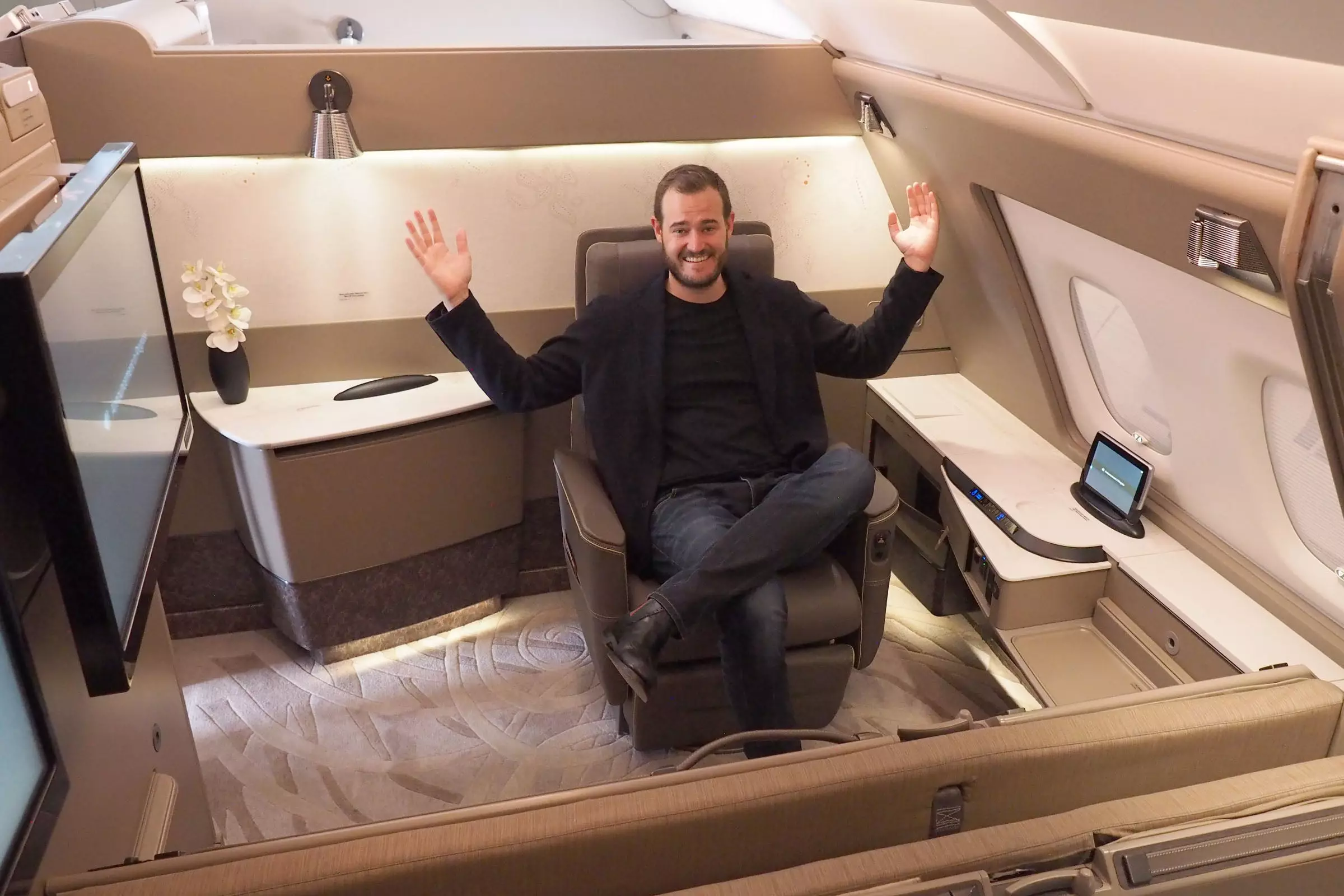 Review: Singapore's nieuwe A380 Suite, 's werelds beste primeur